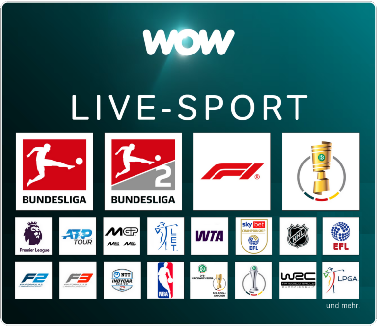 WOW Tagesticket für 1,50€ pro Tag - Einzelspiele streamen - So geht's