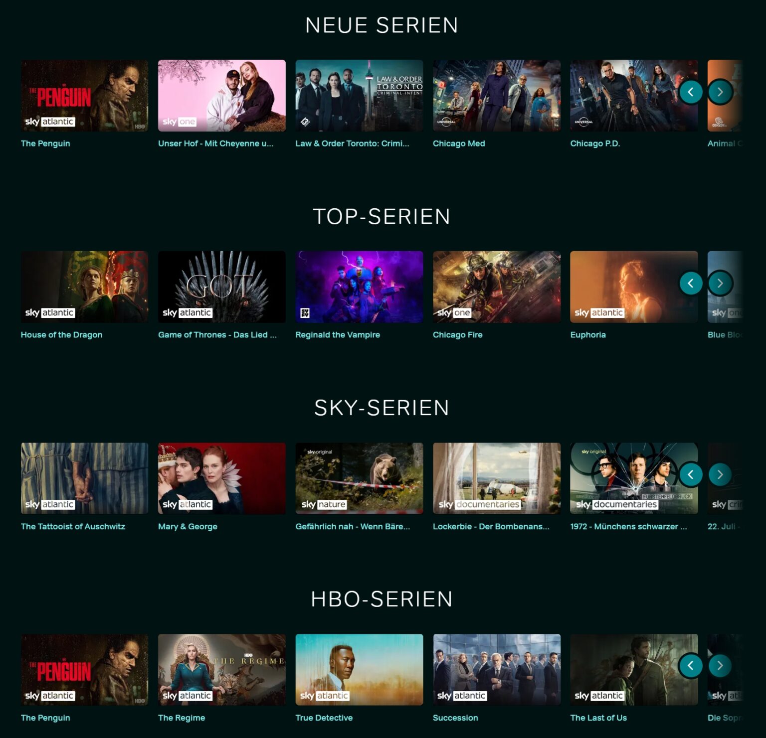 WOW Serien Angebote ab 5,98€ + alle Serien im Überblick